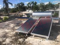 China Closed Circulation Flat Plate Solar Water Heater System 300L Aluminum Sheet for sale