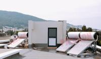 China Flat Plate Solar Thermal Collector Hot Water Heater , Roof Mounted Solar Water Heater for sale