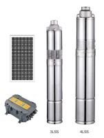 China DC Brushless Screw Solar Deep Well Pump For Hotel / Swimming Pool / Irrigation for sale