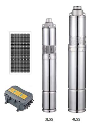 China DC Brushless Screw Solar Deep Well Pump For Hotel / Swimming Pool / Irrigation for sale