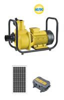 China Reverse Protection Submersible Solar Water Pumps For Irrigation , Brass Impeller for sale