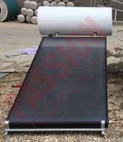 China 200L White Tank Flat Plate Solar Water Heater For Bathroom Heating , Washing / Sun Energy Heater for sale