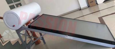 China Compact Pressure Blue Film Flat Solar Panel Hot Water System For Heating Water for sale