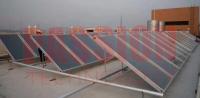 China Laser Welding Easy Mounted Copper Tube Flat Plate Solar Collector For Hotel Heating for sale