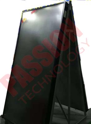 China Aluminum Alloy Copper Pipe Material Flat Panel Plate Solar Water Heat Collectors for sale