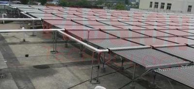 China Vacuum Tube Hot Water Non Pressure Solar Collector , Hotel Bathroom Heating Collector for sale
