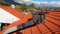 China Ultrasonic Welding High Efficiency Blue Titanium Flat Plate Solar Thermal Collector for sale