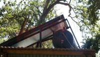 China Aluminum Alloy Solar Water Heater Blue Titanium Absorber Flat Plate Solar Collector for sale