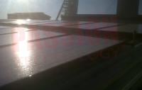 China Aluminum Alloy Copper Pipe Material Flat Panel Solar Collectors Solar Geysers for sale