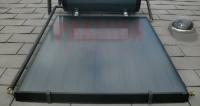 China Blue Coating Flat Plate Solar Collector , Blue Absorber Flat Panel Solar Collector for sale