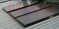 China High Performance Swimming Pool Blue Coating All Copper Flat Plate Solar Collector for sale