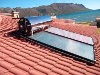 China High Performance Swimming Pool Blue Coating All Copper Flat Plate Solar Collector for sale