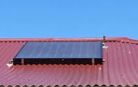 China Flat Panel Solar Collector Blue Coating Flat Plate Solar Water Collectors for sale