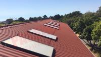 China Hotel Solar Water Heater Modern Design High Pressure Flat Plate Solar Collector for sale
