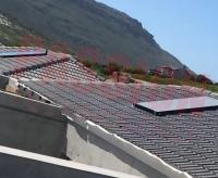 China Aluminium Alloy Flat Plate Solar Collector , Home Solar Water Heating System for sale