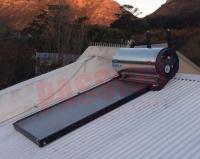 China Blue Titanium Flat Plate Solar Water Heater , Flat Plate Solar Collector for sale