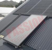 China Roof Mounted Stainless Steel 316 Solar Water Heater , Pressurized Solar Hot Water System for sale
