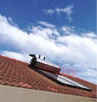 China Integrated Pressurized Flat Plate Solar Water Heater Rooftop Collector for sale