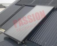 China Pressurized Flat Plate Solar Heating System , Kitchen Use Flat Plate Solar Water Heater for sale