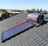 China High Performance Flat Plate Solar Water Heater Pitched Flat Solar Collector for sale