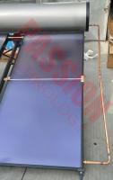 China Pressure Blue Film Flat Solar Panel Hot Water System For Heating Water for sale