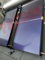 China Pressure Blue Film Flat Solar Panel Hot Water System For Heating Water for sale