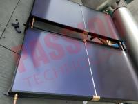 China Compact Swimming Pool Solar Hot Water Heater , Flat Panel Solar Water Heater for sale