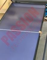 China Laser Welding Copper Tube Flat Plate Solar Collector for sale