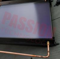 China Laser Welding Copper Tube Flat Plate Solar Collector for sale