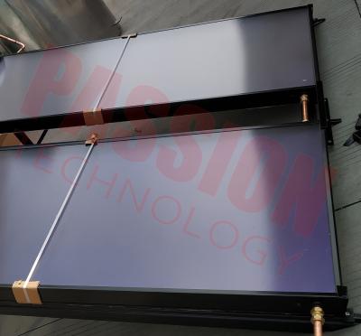 China Blue Absorber Flat Panel Solar Collector for sale