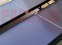 China High Performance Swimming Pool Flat Plate Solar Collector Blue Coating All Copper for sale