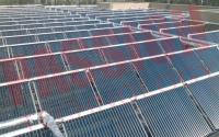 China 50 Tubes Solar Pool Heating System Vacuum Tube Solar Collector Glass Tube Heater For Hotel for sale