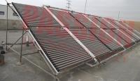 China Glass Pipe Foaming Manifold Solar Collector Non Pressurized For Solar Water Heating Project for sale