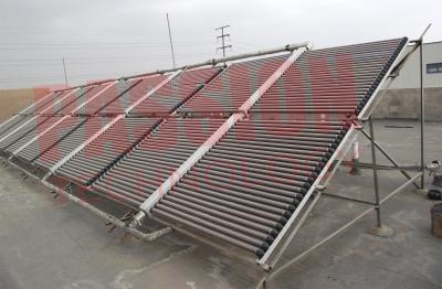 China Glass Pipe Foaming Manifold Solar Collector Non Pressurized For Solar Water Heating Project for sale