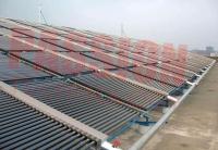 China 58mm *1800mm 3000L Evacuated Vacuum Tube Solar Collector Three Target Solar Energy Collectors for sale