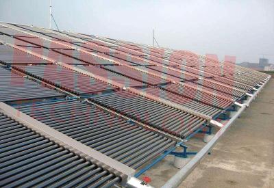 China 58mm *1800mm 3000L Evacuated Vacuum Tube Solar Collector Three Target Solar Energy Collectors for sale