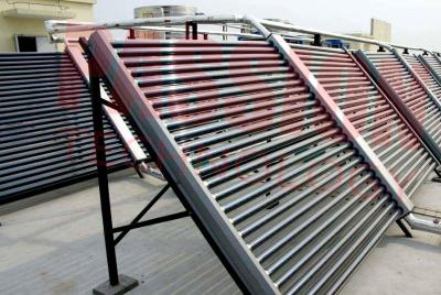 China 600 Tubes Evacuated Solar Collector Open Loop Circulation Room 2000L Hot Water Heater for sale