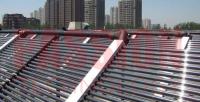 China 304 Stainless Steel Water Tank Vacuum Tube Solar Collector Centralized Solar Water Heating System for sale