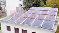 China Horizontal Type Solar Vacuum Tube Collector , 2000L Centralized Solar Hot Water System for sale