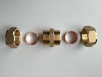 China Copper Connector For Solar Water Heater Brass Fittings For Solar Collector for sale