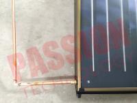 China 300L 200L Flat Plate Solar Water Heater ,  Blue Titanium Flat Panel Solar Collector for sale