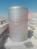 China 1000L-10000L Hotel Hot Water Heating Non Pressure Solar Collector Bathroom Heating Collector for sale