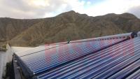 China 1000L-10000L Pool Hotel Solar Heating Solution Pressurized Heat Pipe Solar Collector for sale