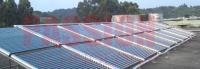 China 3000L Solar Water Heating Solution Vacuum Tube Solar Thermal Collector for sale