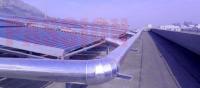 China 2000L Solar Heating Solution Solar Thermal Collector Glass Tube Solar Collector for sale
