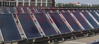China 6000L Centralized Flat Plate Solar Water Heater Solar Thermal Flat Plate Solar Collector for sale
