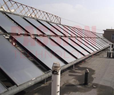 China 7000L High Pressure Flat Plate Solar Collector Flat Collector Solar Water Heater for sale