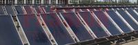 China 3000L Resort Solar Collector Heating Solution Blue Coating Flat Plate Solar Collector for sale