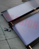 China Laser Welding Easy Mounted Copper Tube Flat Plate Solar Collector For Hotel Heating for sale