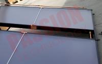China Solar Energy Rooftop Solar Energy Water Heater Flat Panel Solar Collector Red Copper for sale